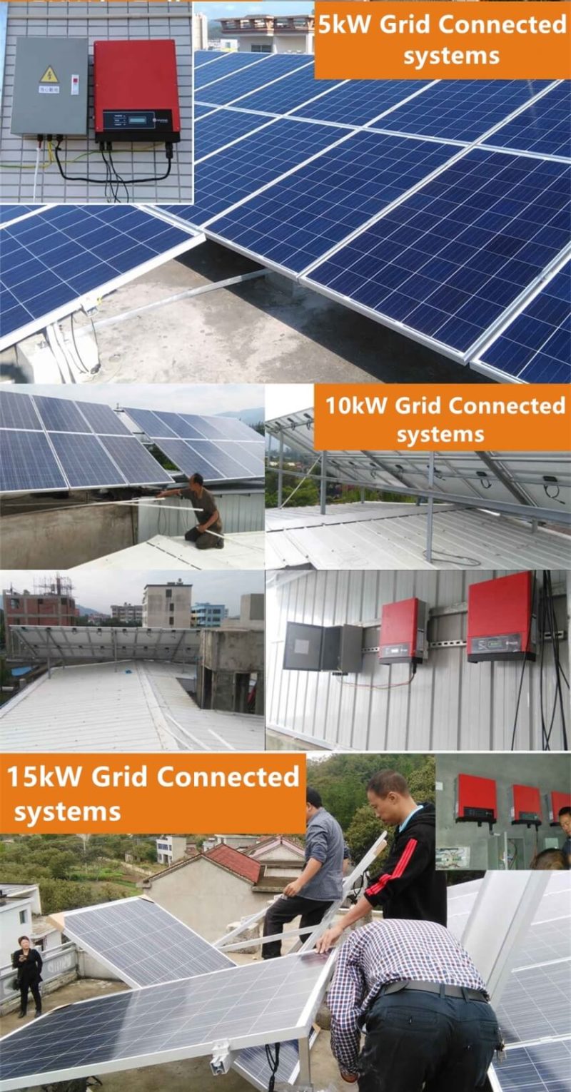 5kW Solar Grid Connected PV systems - Niceaye New Energy